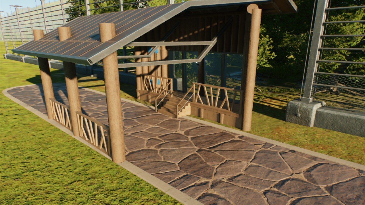 Swamp Viewing Wall - Workshop - Jurassic World Evolution 3