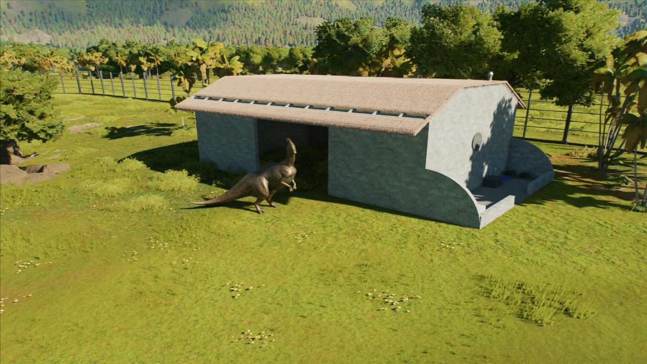Medium Disnosaur shelter - Workshop - Jurassic World Evolution 3