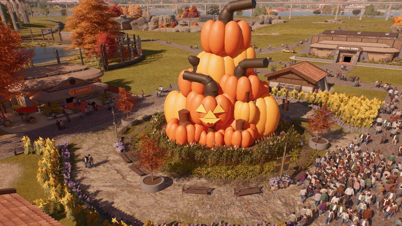 Stack of pumpkins - Workshop - Jurassic World Evolution 3