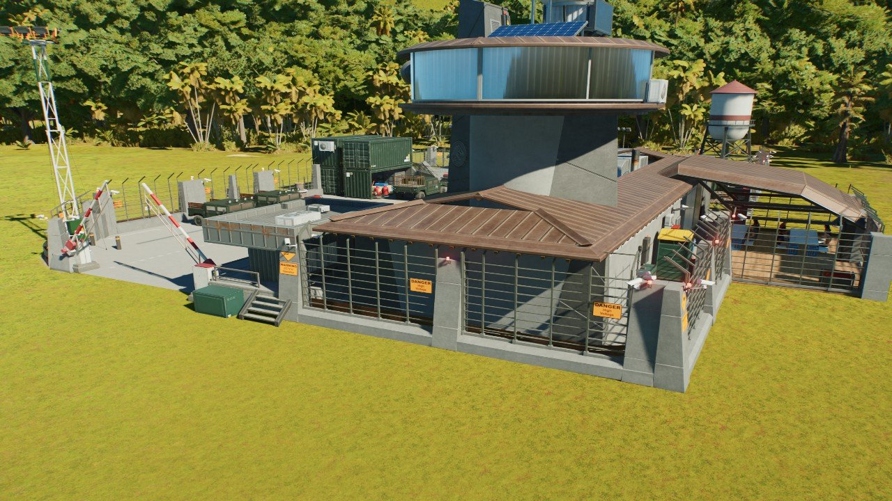 Ingen arrival staff - Workshop - Jurassic World Evolution 3