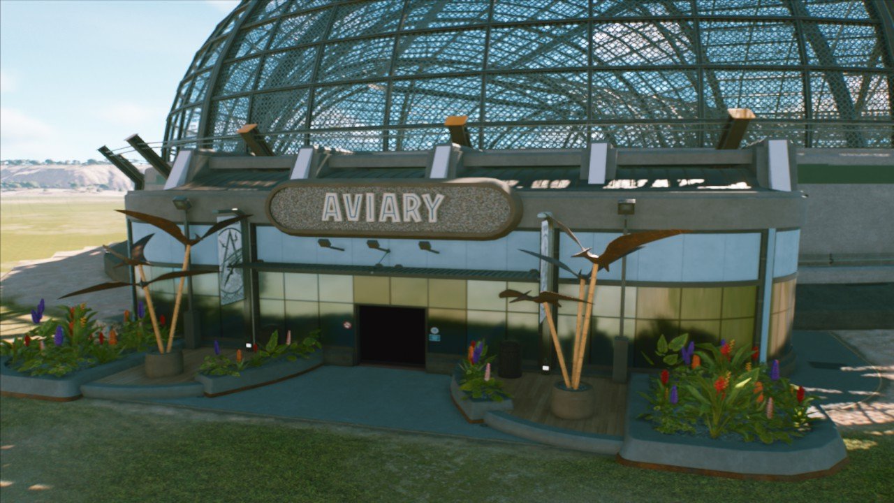 Aviary Viewing Gallery Re-Skin - Workshop - Jurassic World Evolution 3