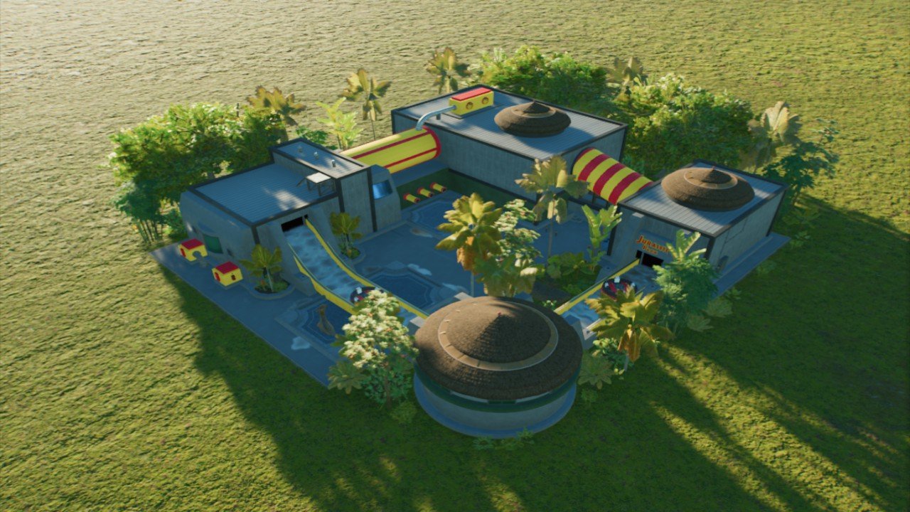 Wild Escape Slides - Jurassic Park Builder - Workshop - Jurassic World ...