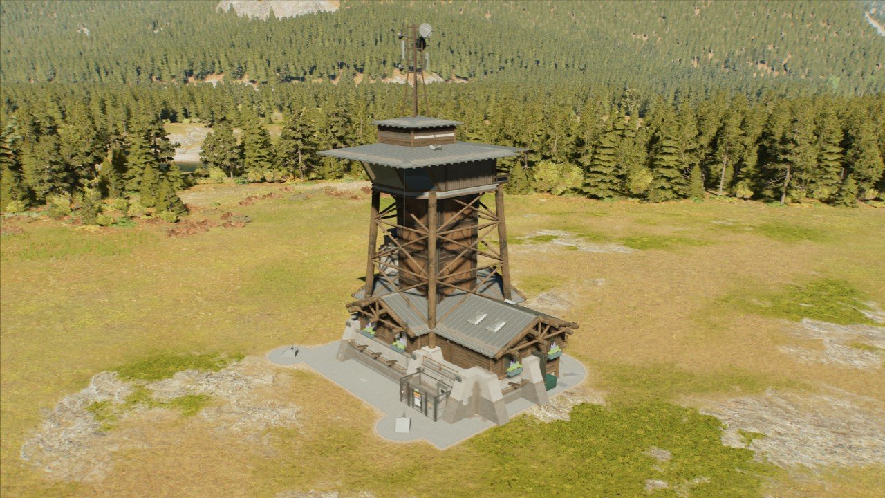 Forest Lookout Tower - Workshop - Jurassic World Evolution 3