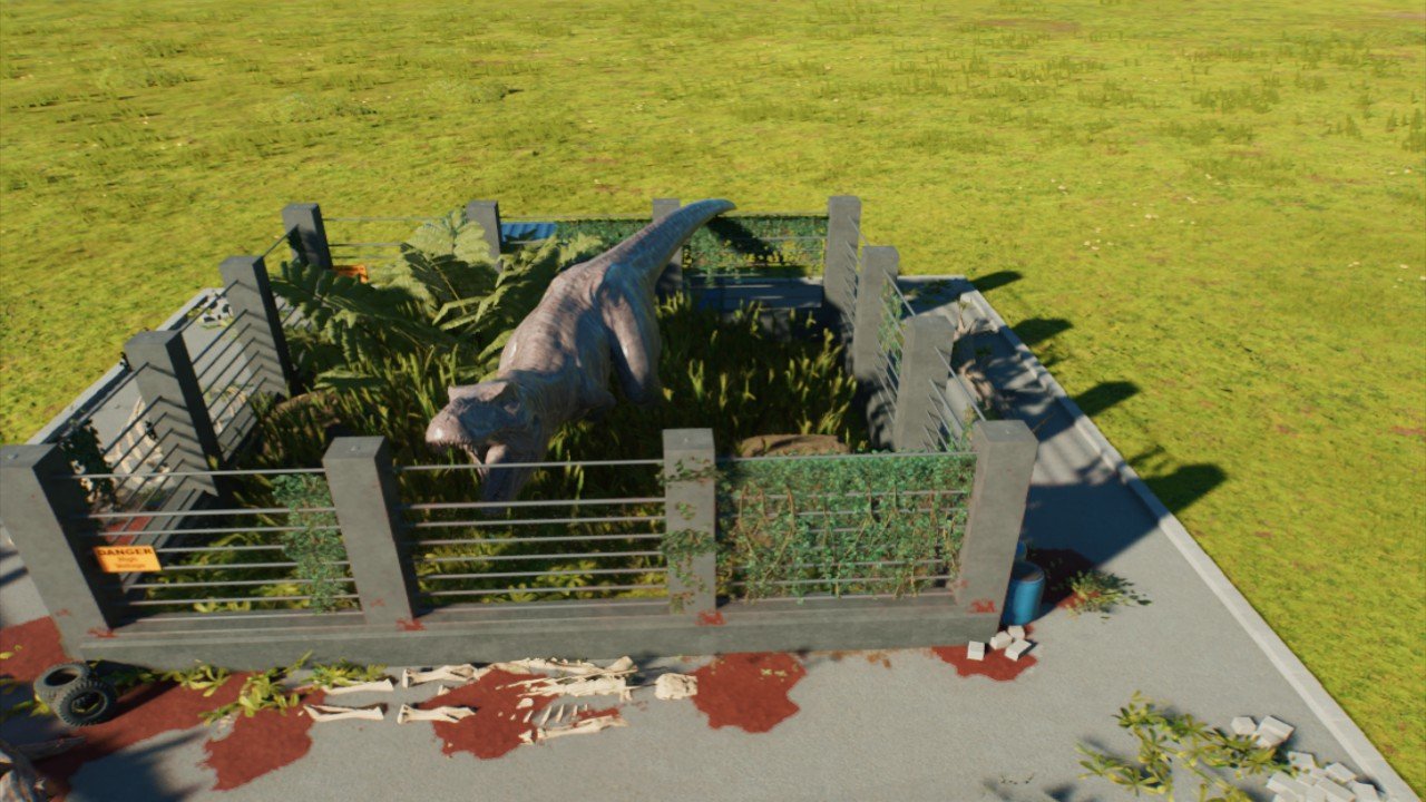 CAGE DE t.rex - Workshop - Jurassic World Evolution 3