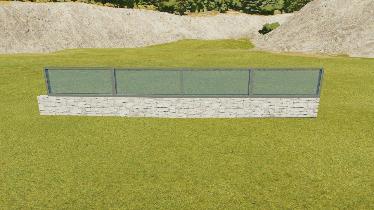 Small glass fence - Workshop - Jurassic World Evolution 3