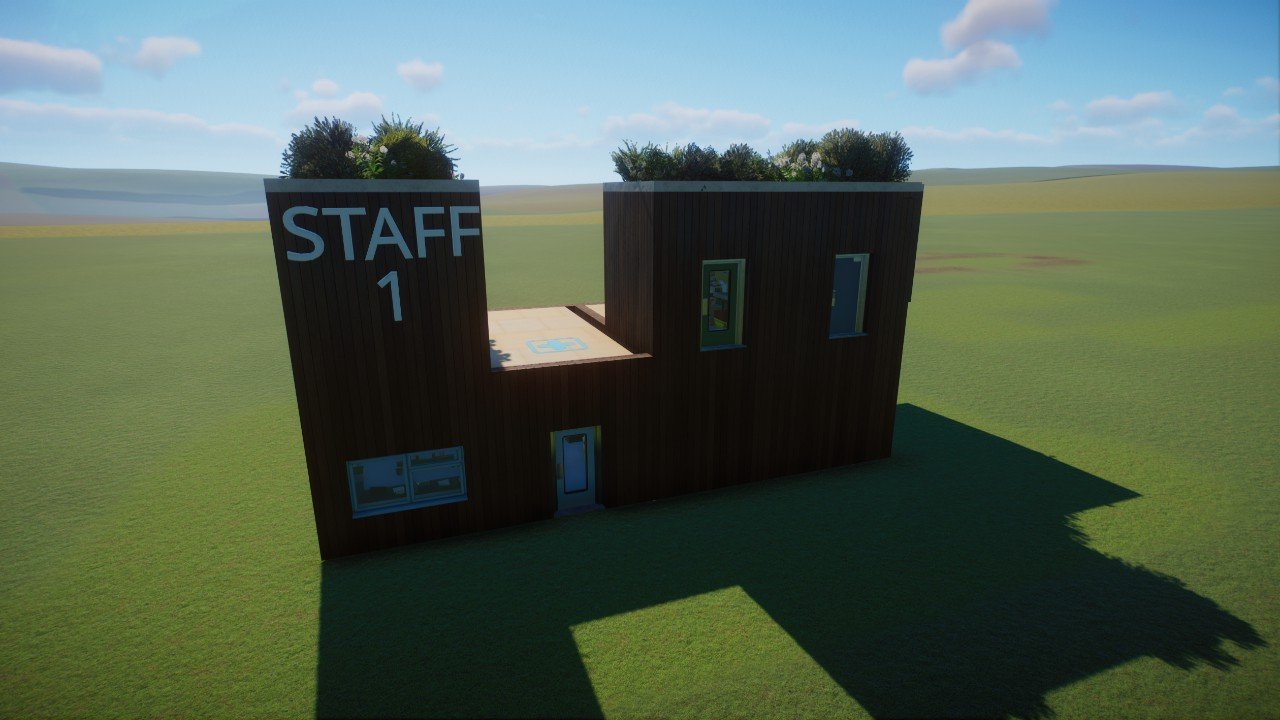 Staff Zone - Planet Zoo: Console Edition creation - Frontier Workshop