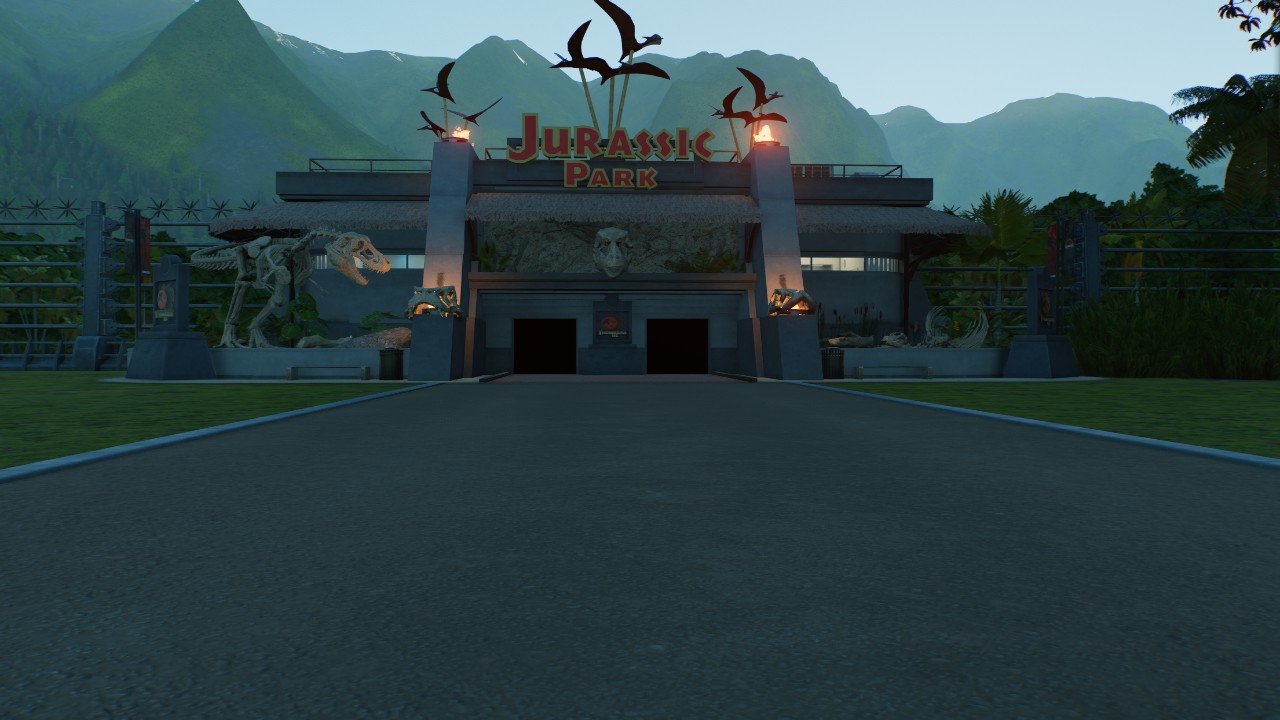 JP3 Trex viewing gallery - Workshop - Jurassic World Evolution 3