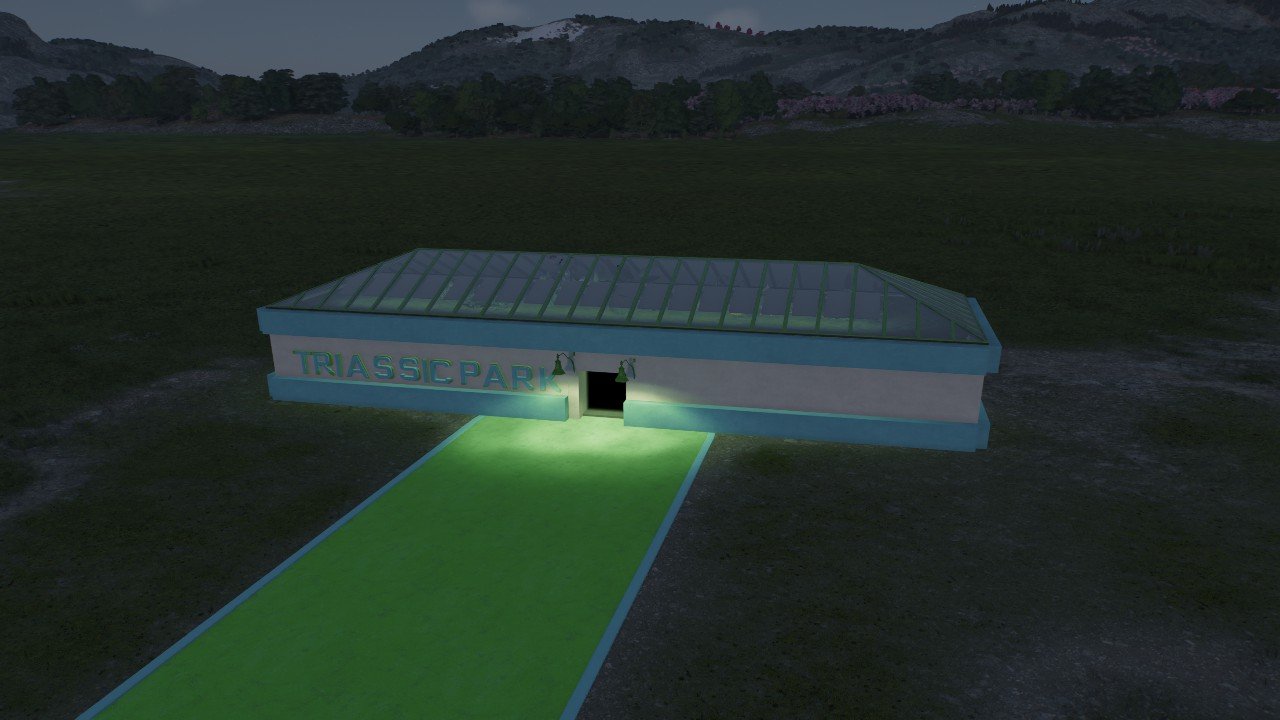 Triassic park entrance - Workshop - Jurassic World Evolution 3