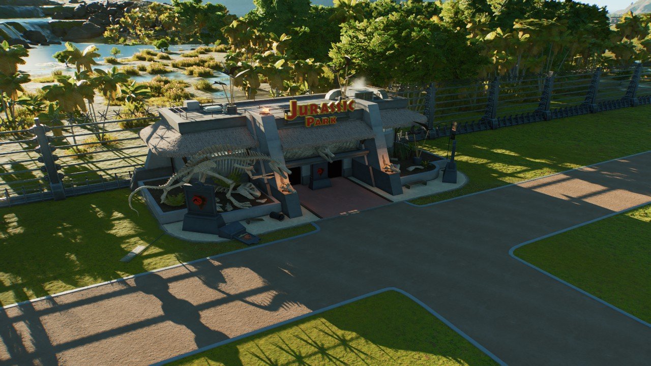 JP3 Spinosaurus viewing gallery - Workshop - Jurassic World Evolution 3