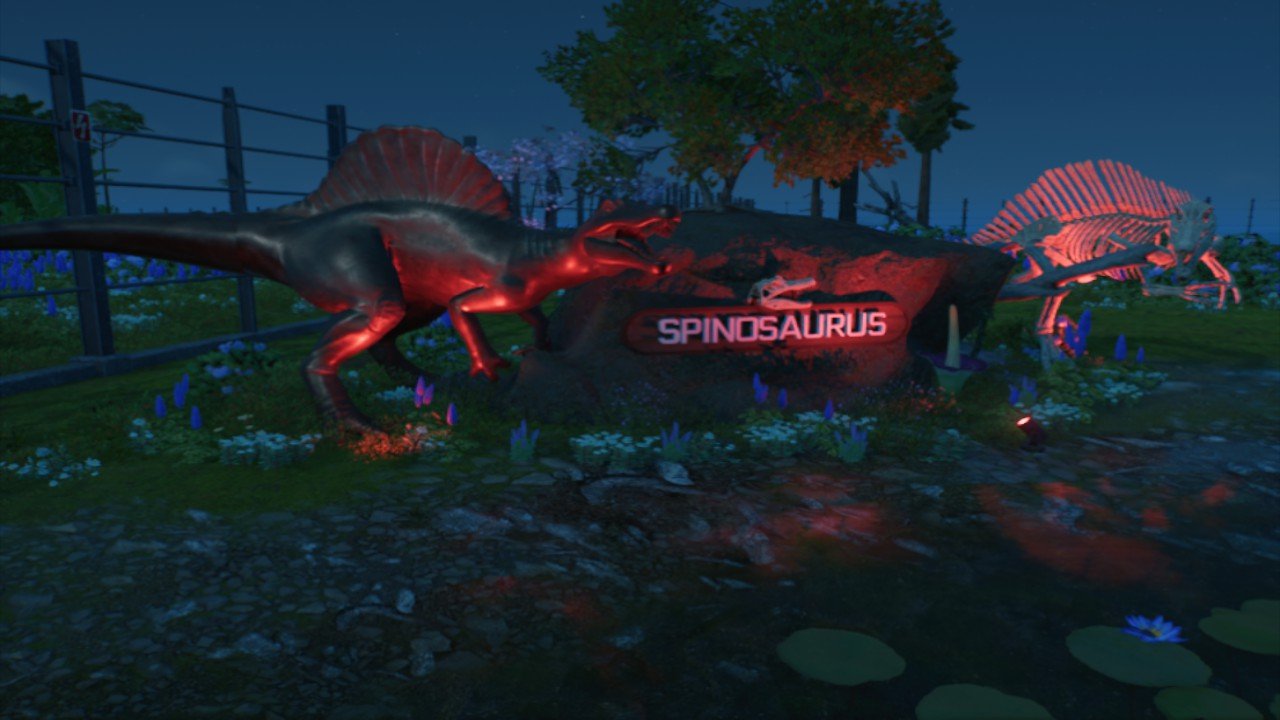Spinosaurus Sign - Workshop - Jurassic World Evolution 3