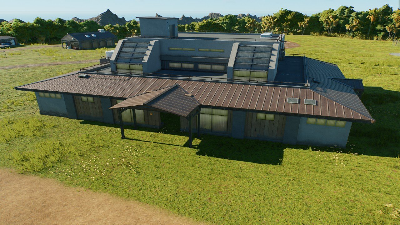 Decorative Worker Village Building 5 Workshop Jurassic World