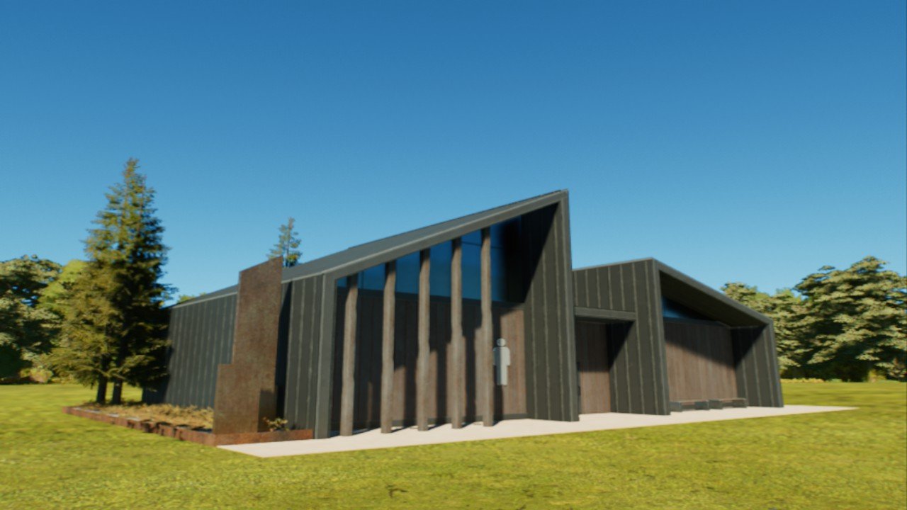 Industrial design style restroom - Workshop - Jurassic World Evolution 3