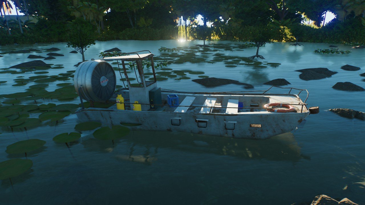 Swamp boat - Workshop - Jurassic World Evolution 3
