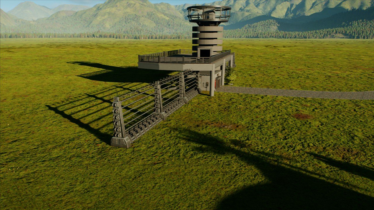 Cantilever Tower - Workshop - Jurassic World Evolution 3