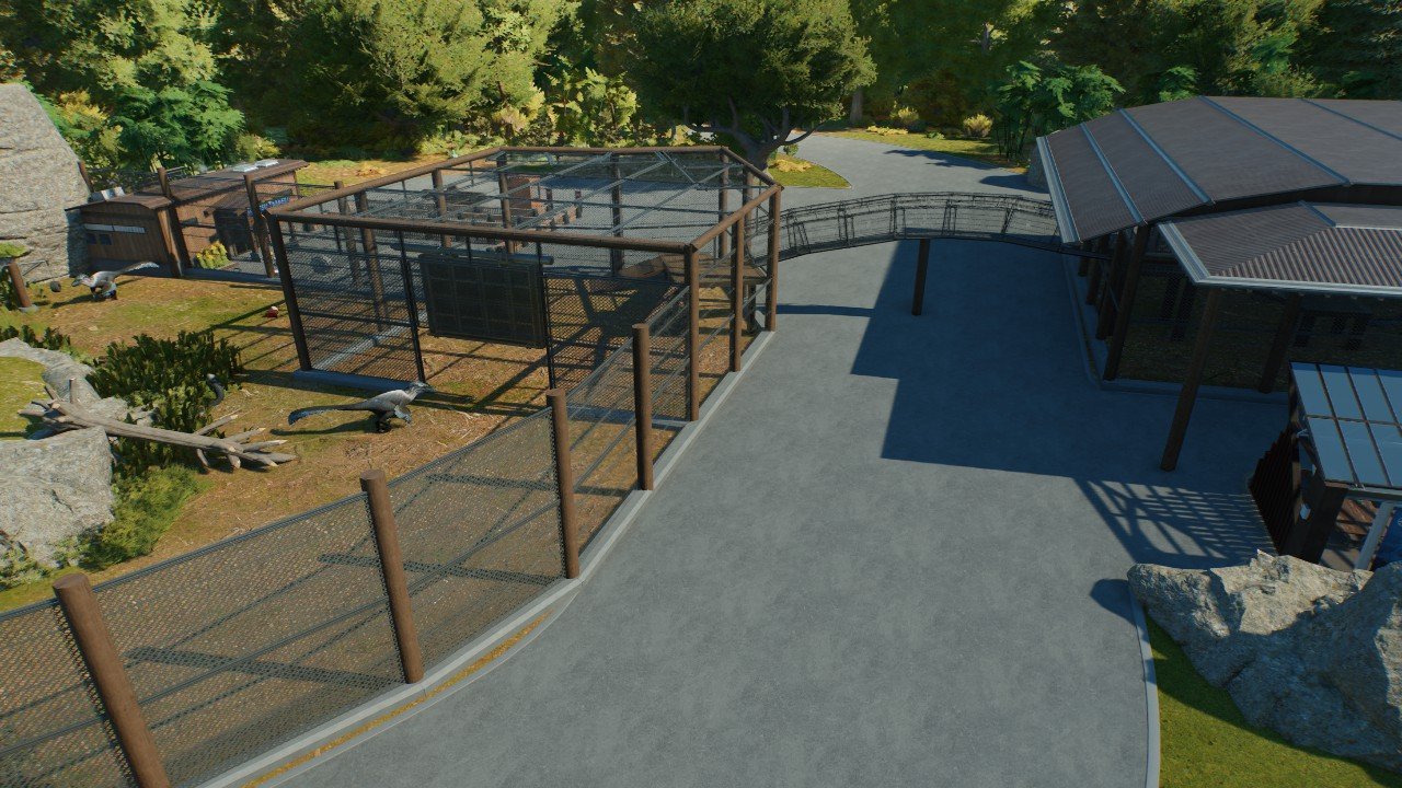 Raptor "Big Cat" Crossing Enclosure 2.0 - Workshop - Jurassic World ...