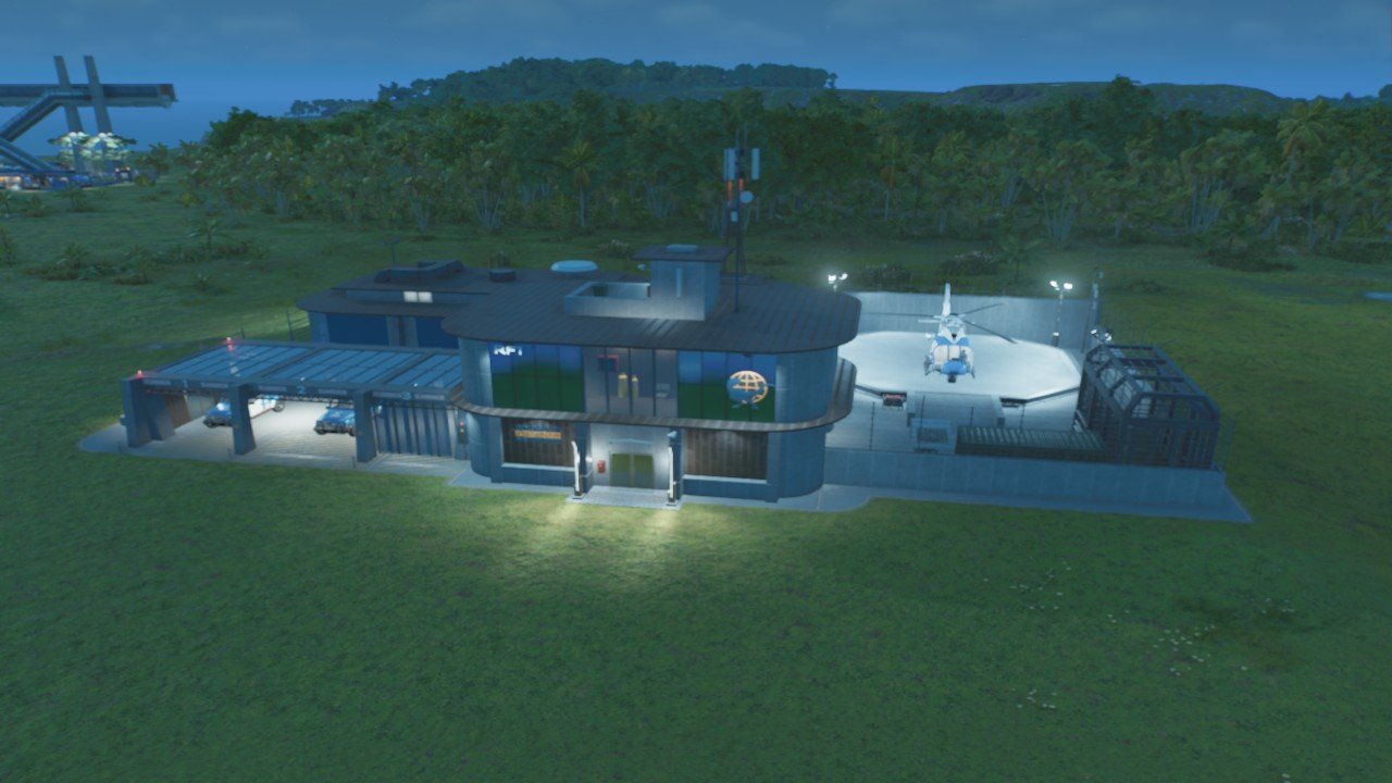 Modern DIN Response Facility - Workshop - Jurassic World Evolution 3