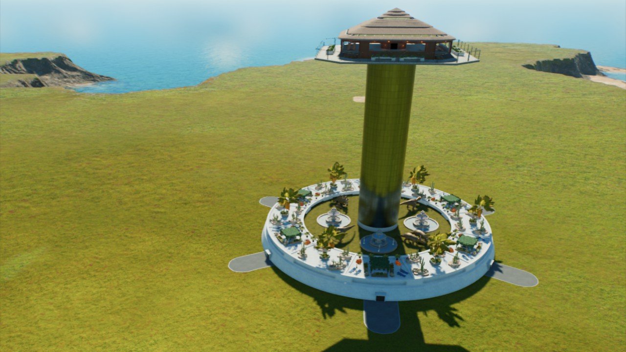 Restaurant in the sky - Workshop - Jurassic World Evolution 3