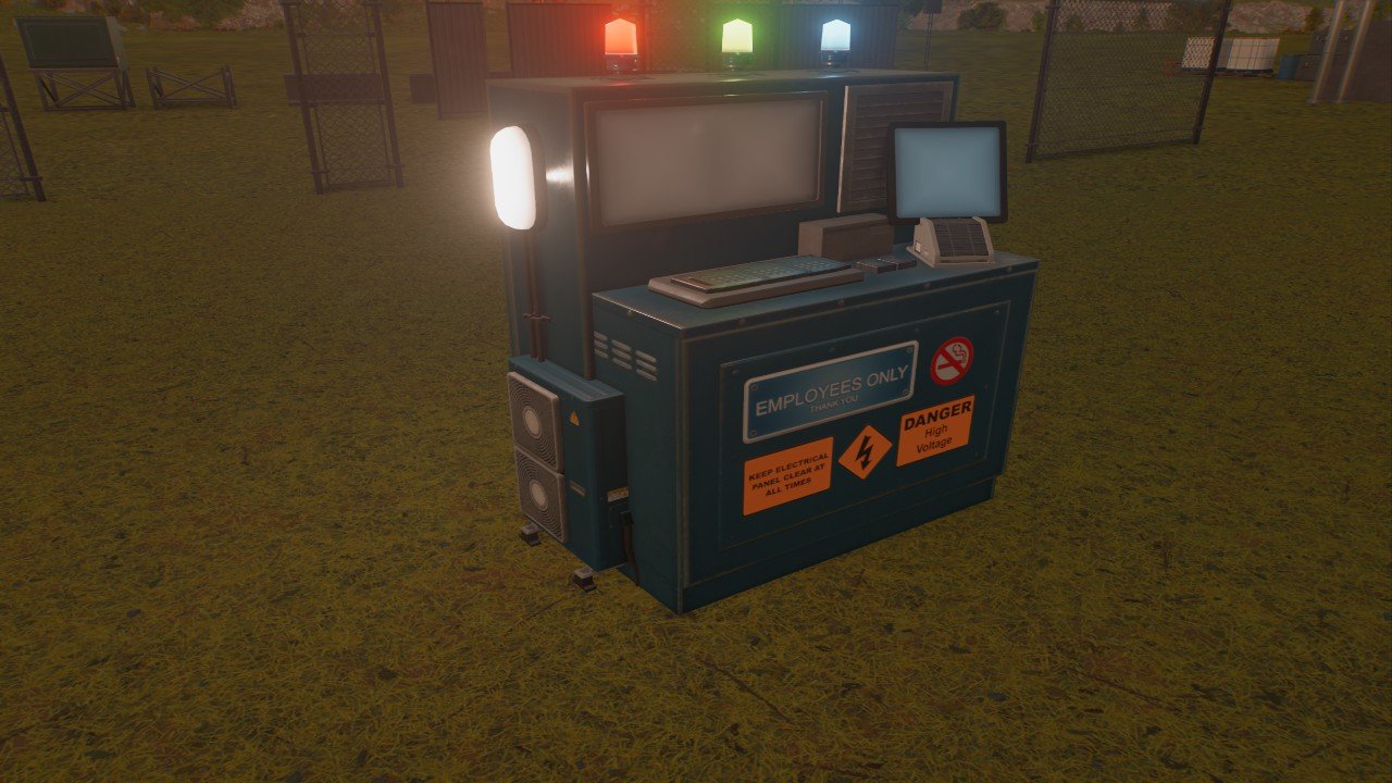 Control panel - Jurassic World Evolution 3 creation - Frontier Workshop