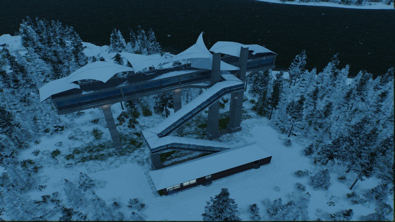 Monorail arrival point - Workshop - Jurassic World Evolution 3