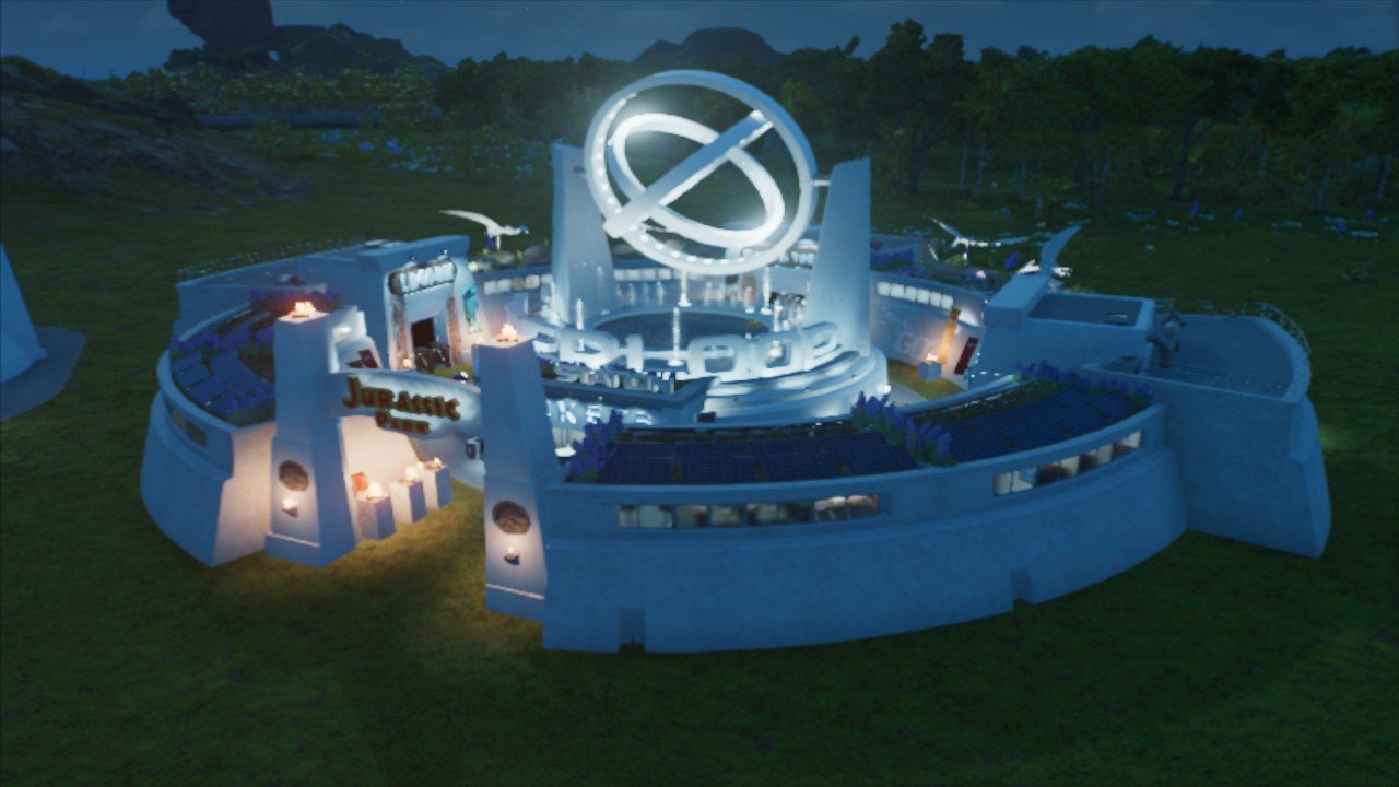 Hyperloop Entrance Station (Sphere) - Workshop - Jurassic World Evolution 3