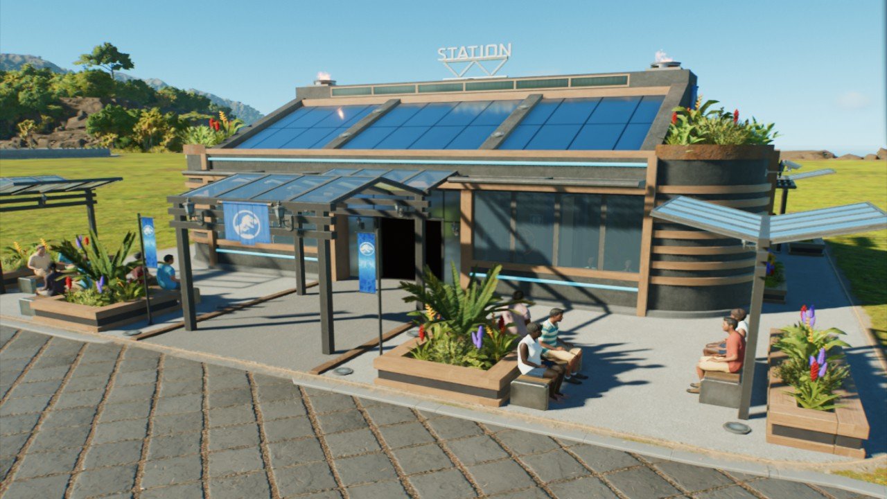 Hyper Loop Station 001 - Workshop - Jurassic World Evolution 3