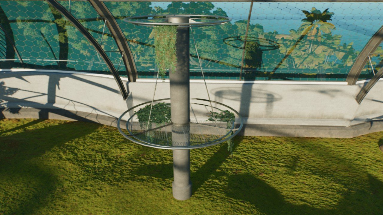Aviary Perch with Hanging Vines - Workshop - Jurassic World Evolution 3