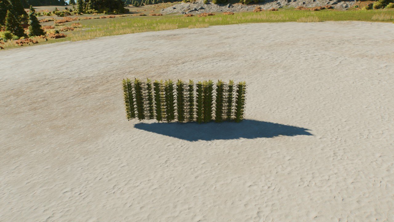 Garden Wall Set #1 - Workshop - Jurassic World Evolution 3