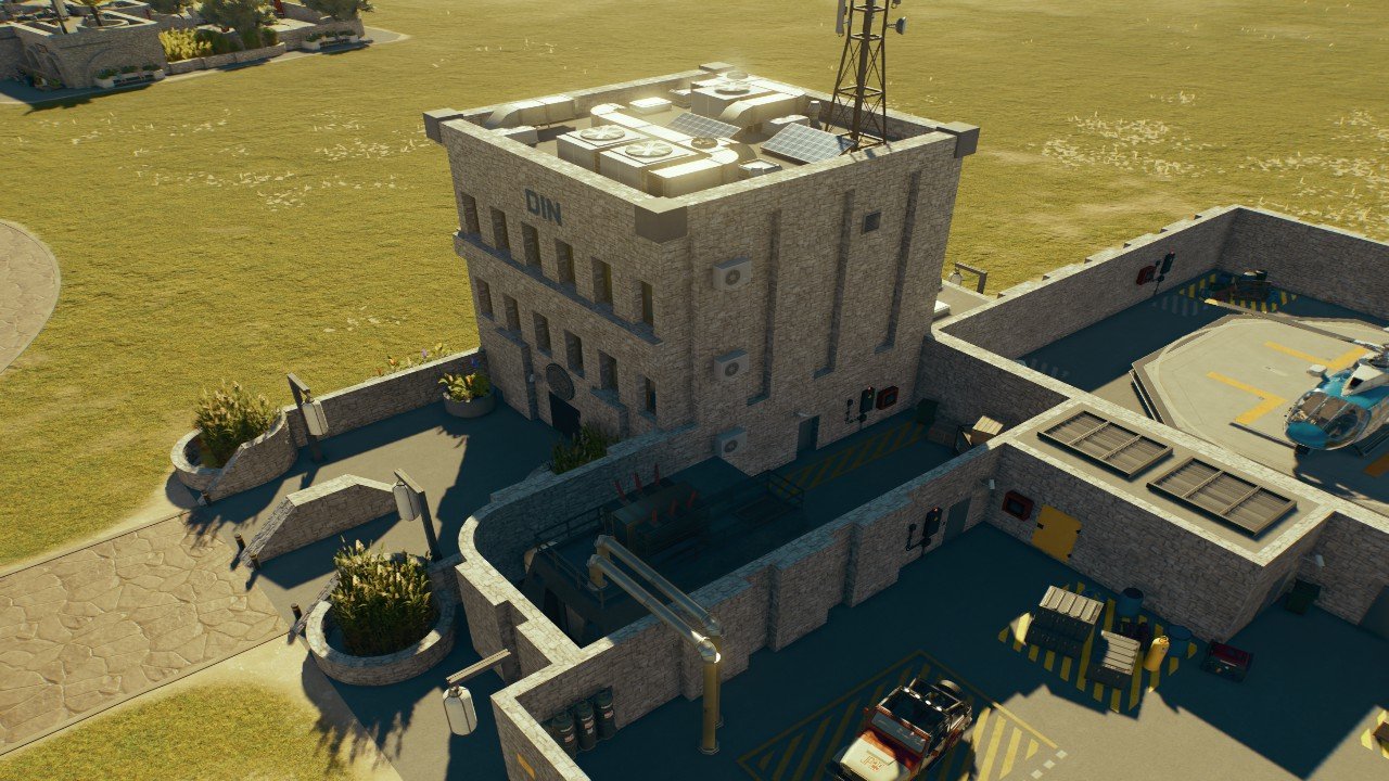 Centre de reaction pierre 1 - Workshop - Jurassic World Evolution 3