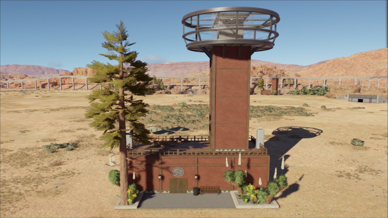 Viewing Tower - Workshop - Jurassic World Evolution 3