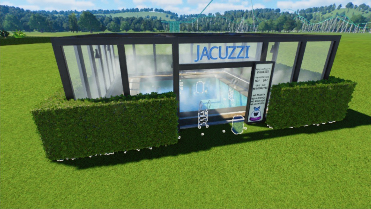 Jacuzzi - Planet Coaster 2 creation - Frontier Workshop