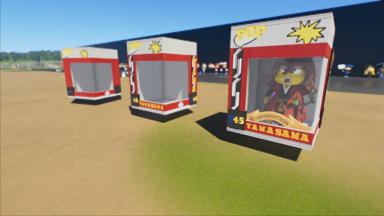 yama sama planco pop boxs - Planet Coaster 2 creation - Frontier Workshop