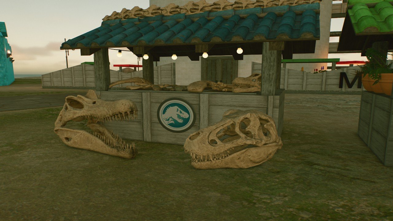 Fossil stall Decoration - Workshop - Jurassic World Evolution 3