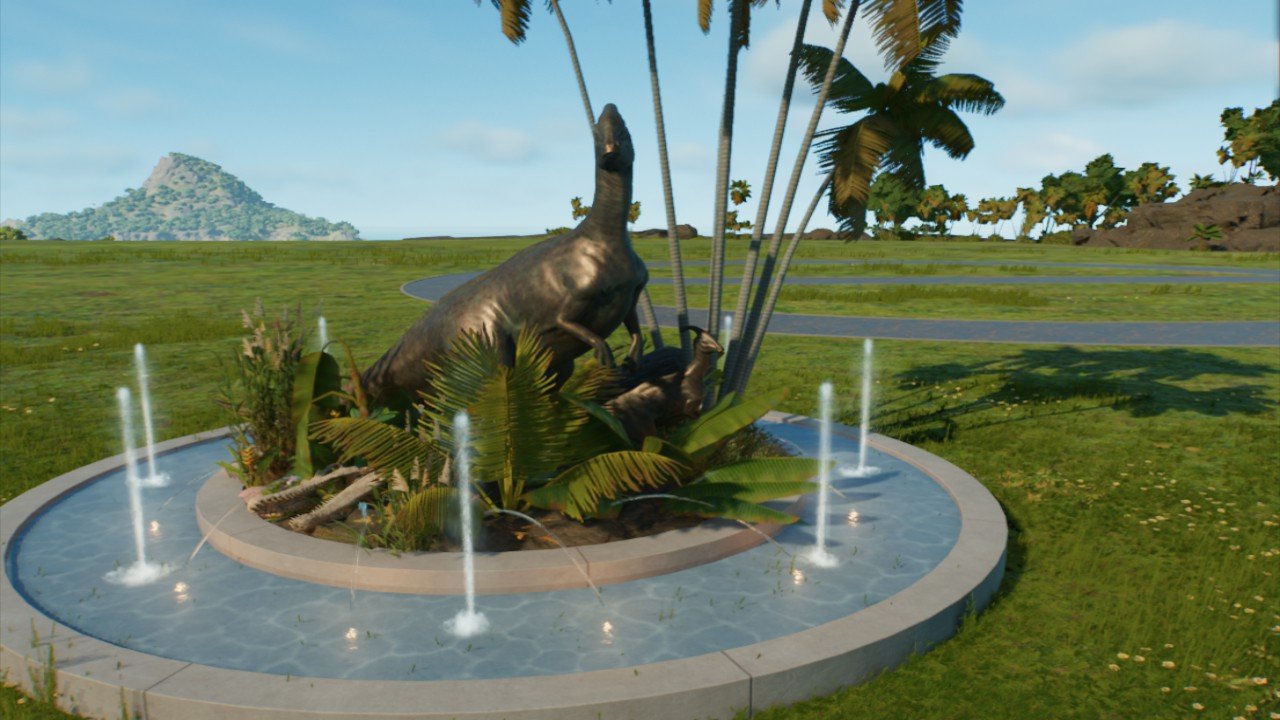 parasurolophus statue - Workshop - Jurassic World Evolution 3