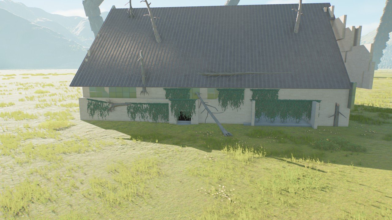 abandoned upside down house - Workshop - Jurassic World Evolution 3
