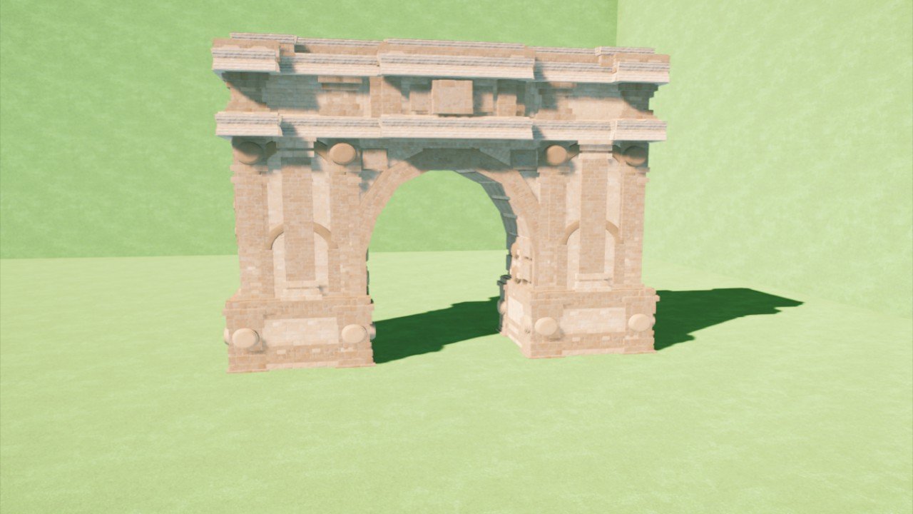 Roman Triumphal Arch - Workshop - Jurassic World Evolution 3