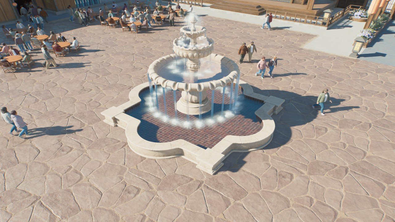 Lux fountain - Workshop - Jurassic World Evolution 3