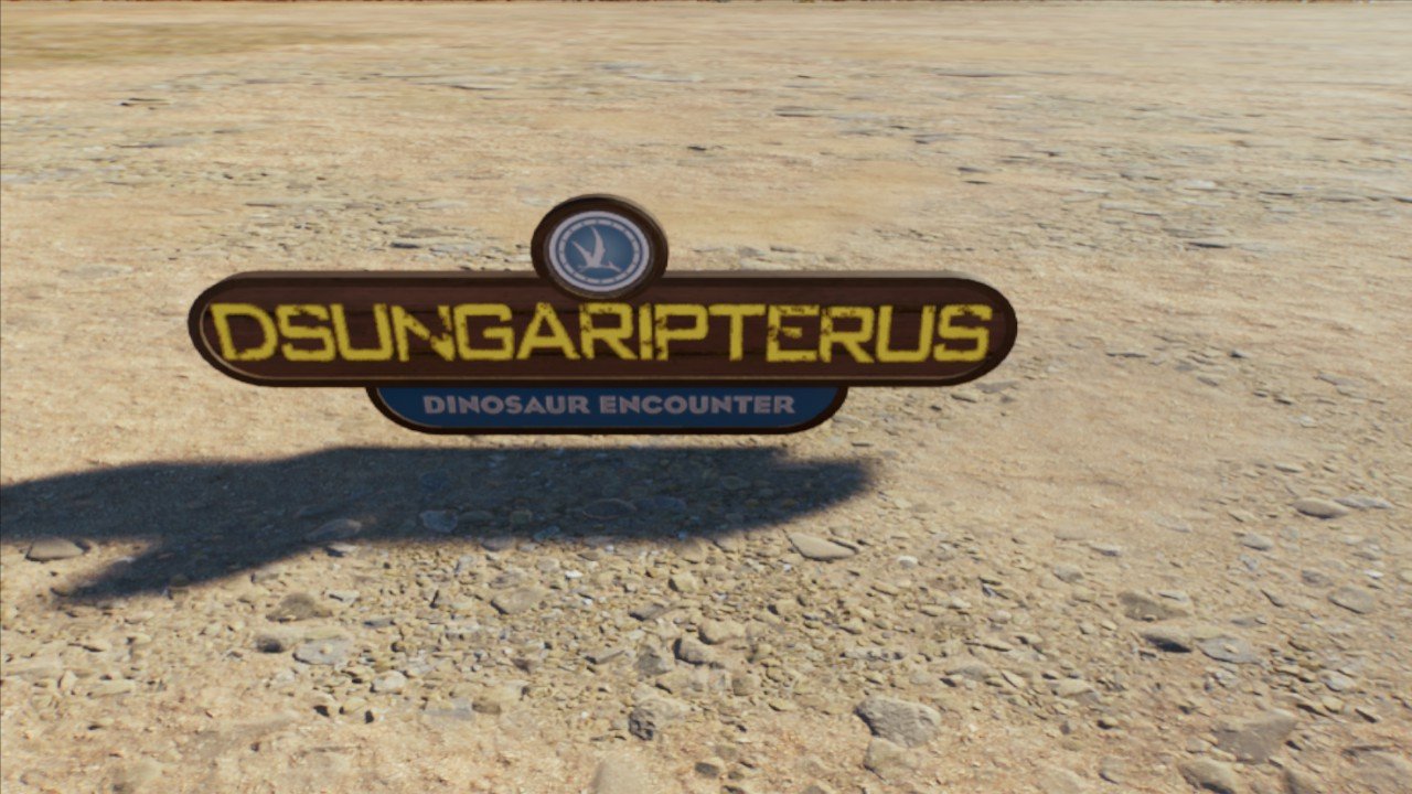 Dsungaripterus sign - Workshop - Jurassic World Evolution 3