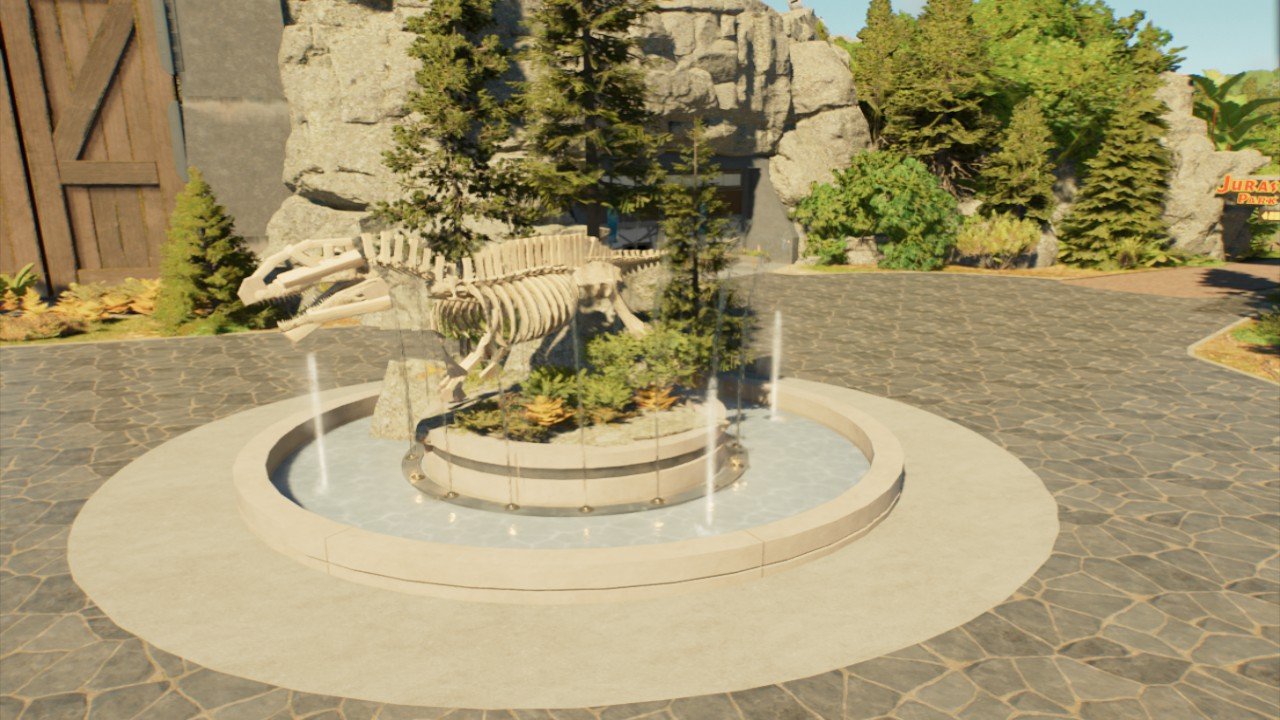 acro fountain - Workshop - Jurassic World Evolution 3