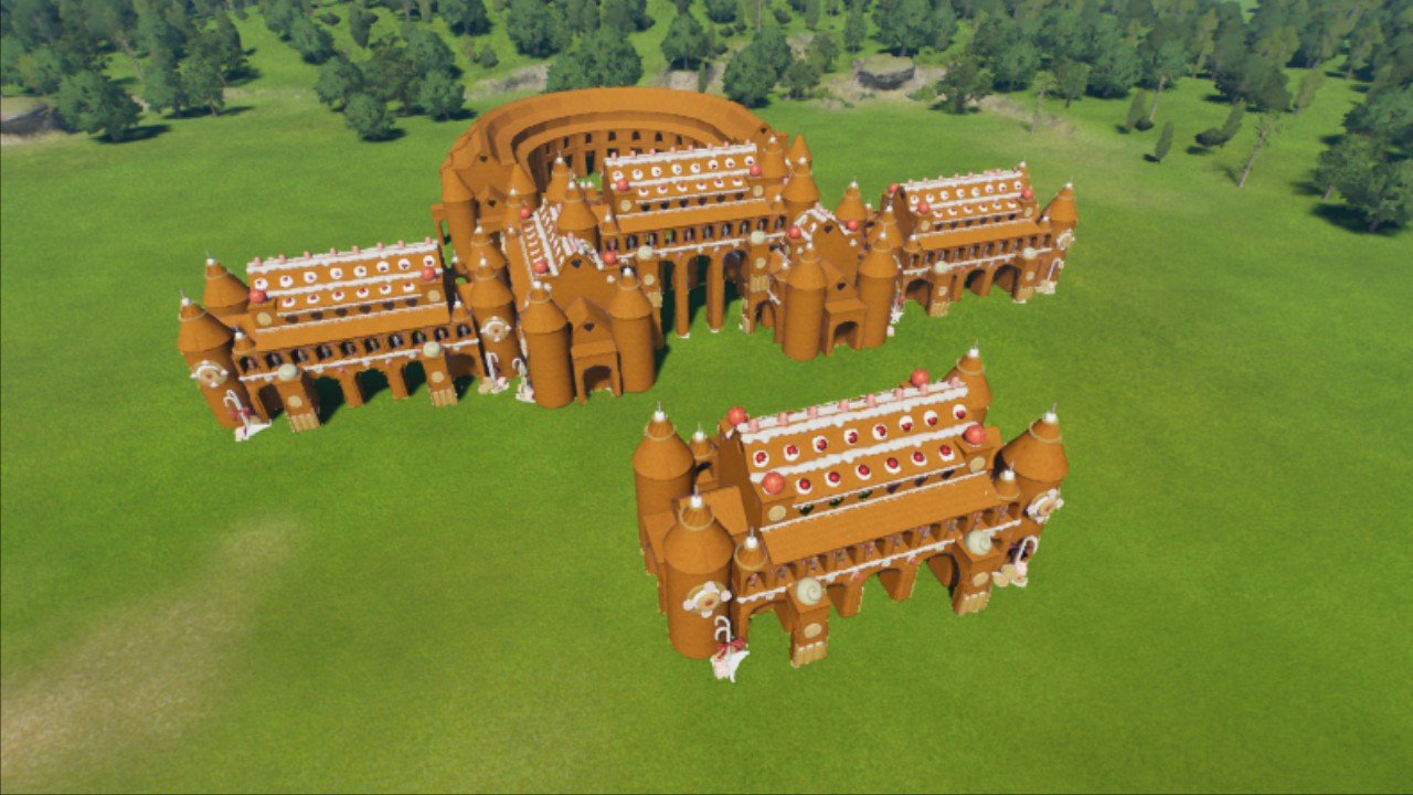 St. Cookie Castle Gingerbread - Planet Coaster 2 creation - Frontier ...