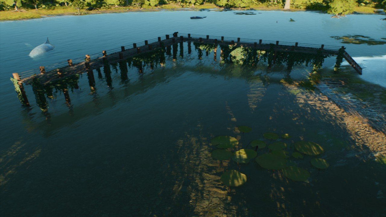 wooden walk-way - Workshop - Jurassic World Evolution 3