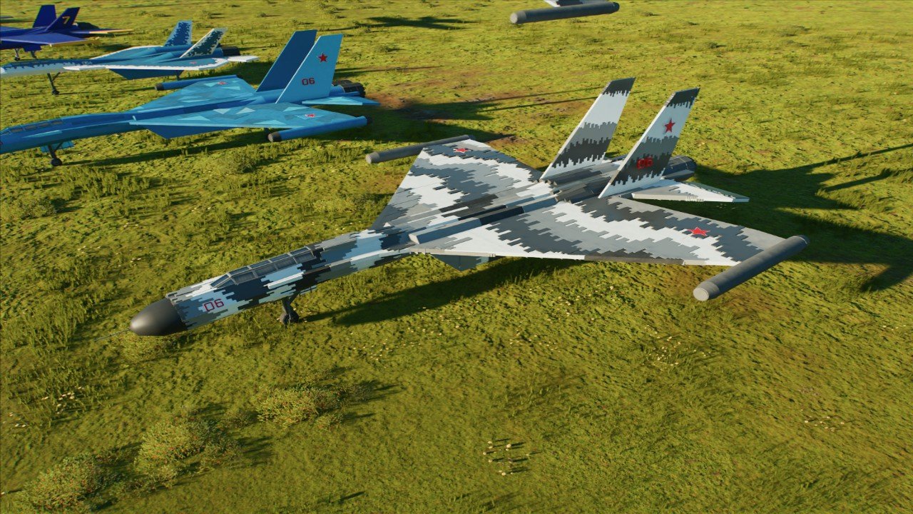 Su-27 Flanker V2 - Workshop - Jurassic World Evolution 3
