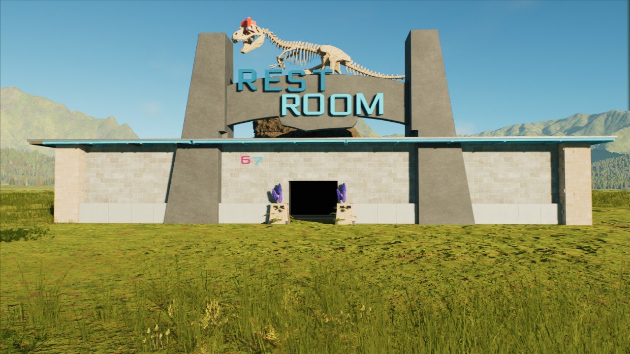 restroom - Workshop - Jurassic World Evolution 3