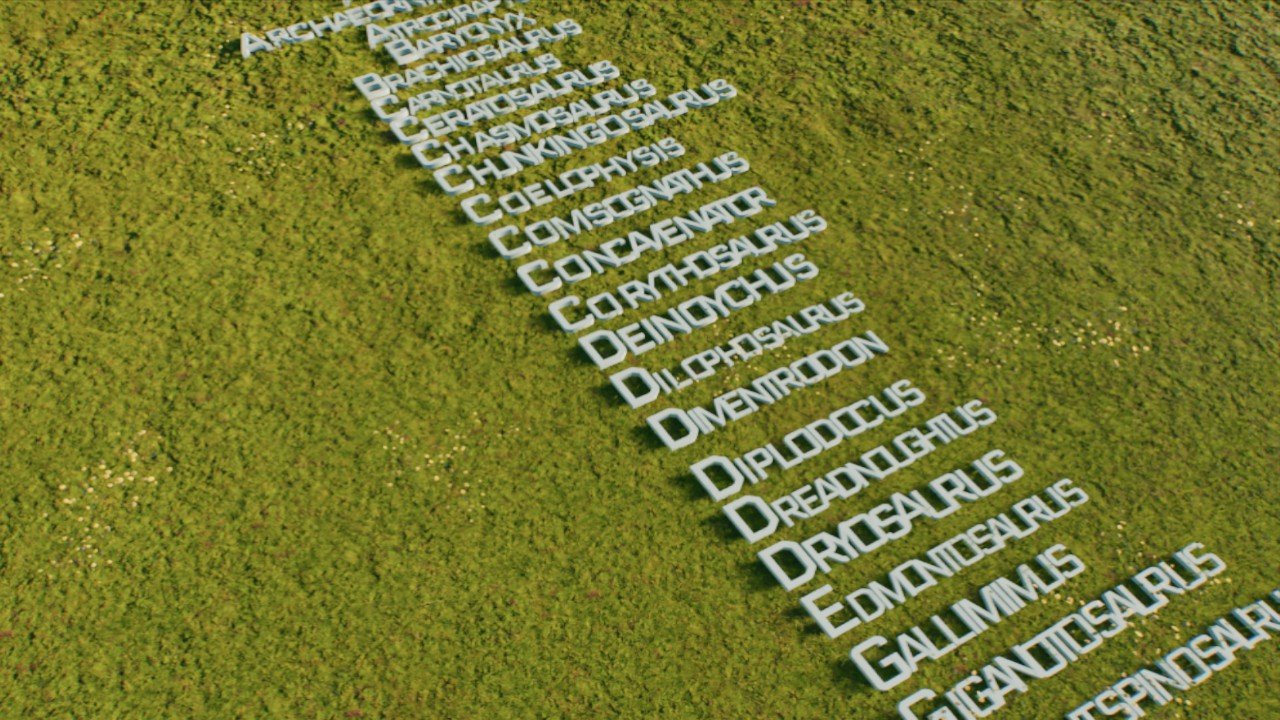 Dilophosaurus sign - Workshop - Jurassic World Evolution 3