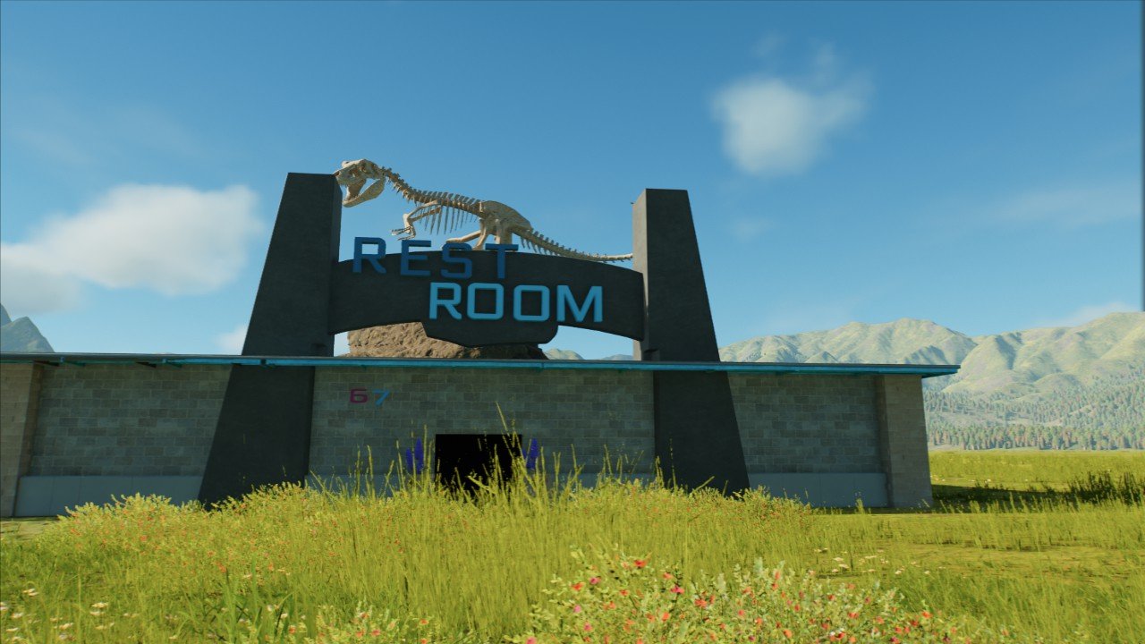 restroom - Workshop - Jurassic World Evolution 3