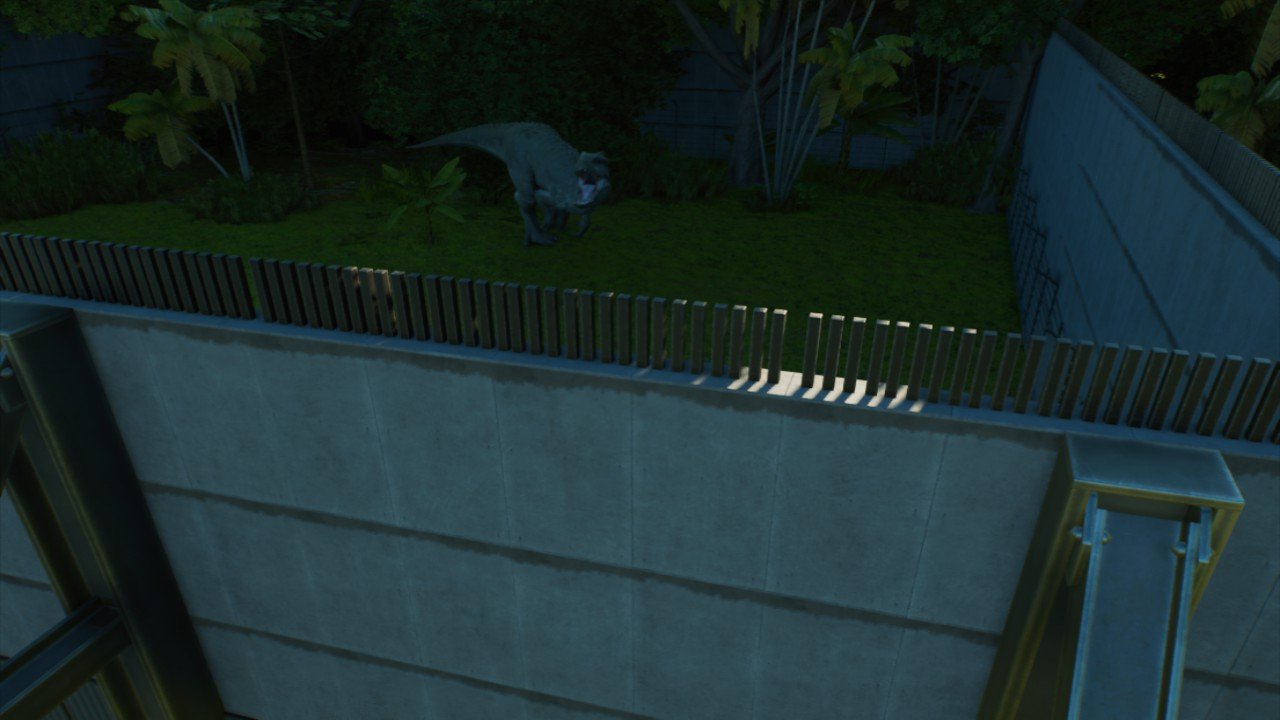 Indominus rex wall segment - Workshop - Jurassic World Evolution 3