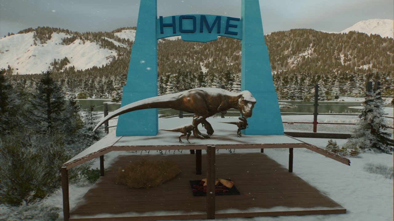 Dinosaur shelter/home/hideout - Workshop - Jurassic World Evolution 3