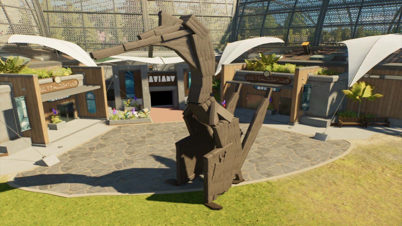 Quetz statue - Workshop - Jurassic World Evolution 3