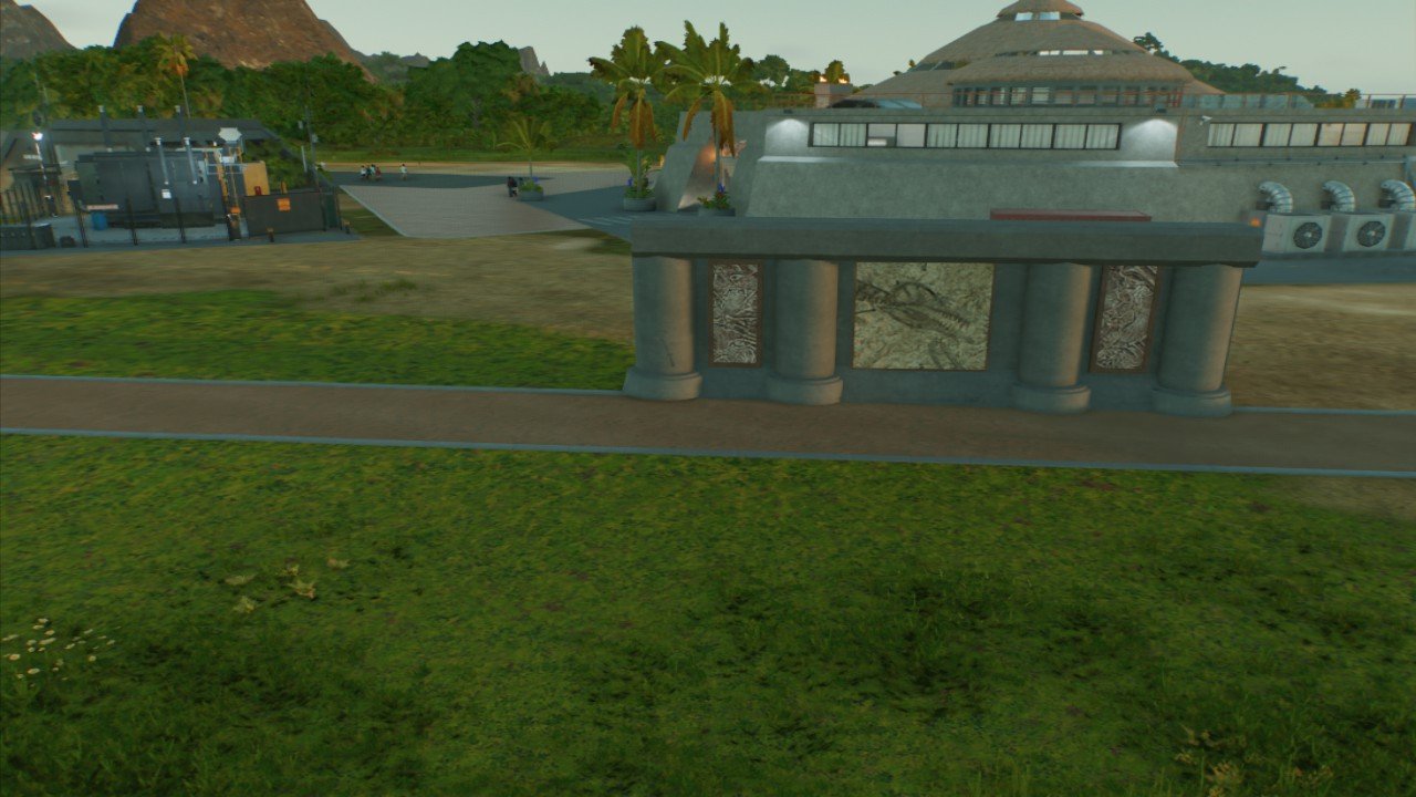 1993 Fossil Wall Variant - Workshop - Jurassic World Evolution 3
