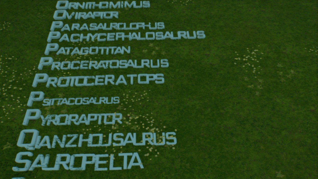 Patagotitan sign - Workshop - Jurassic World Evolution 3