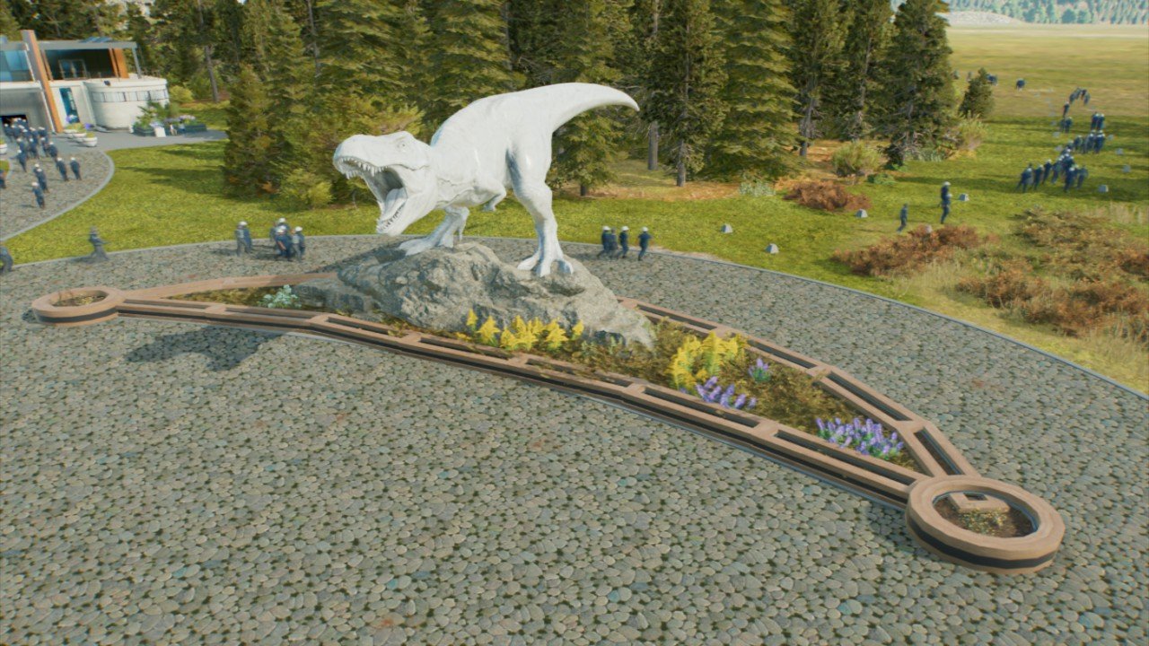 trex plaza peice alpine - Workshop - Jurassic World Evolution 3